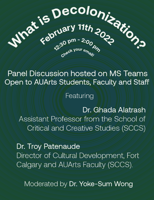 What is Decolonization? | Alberta University of the Arts