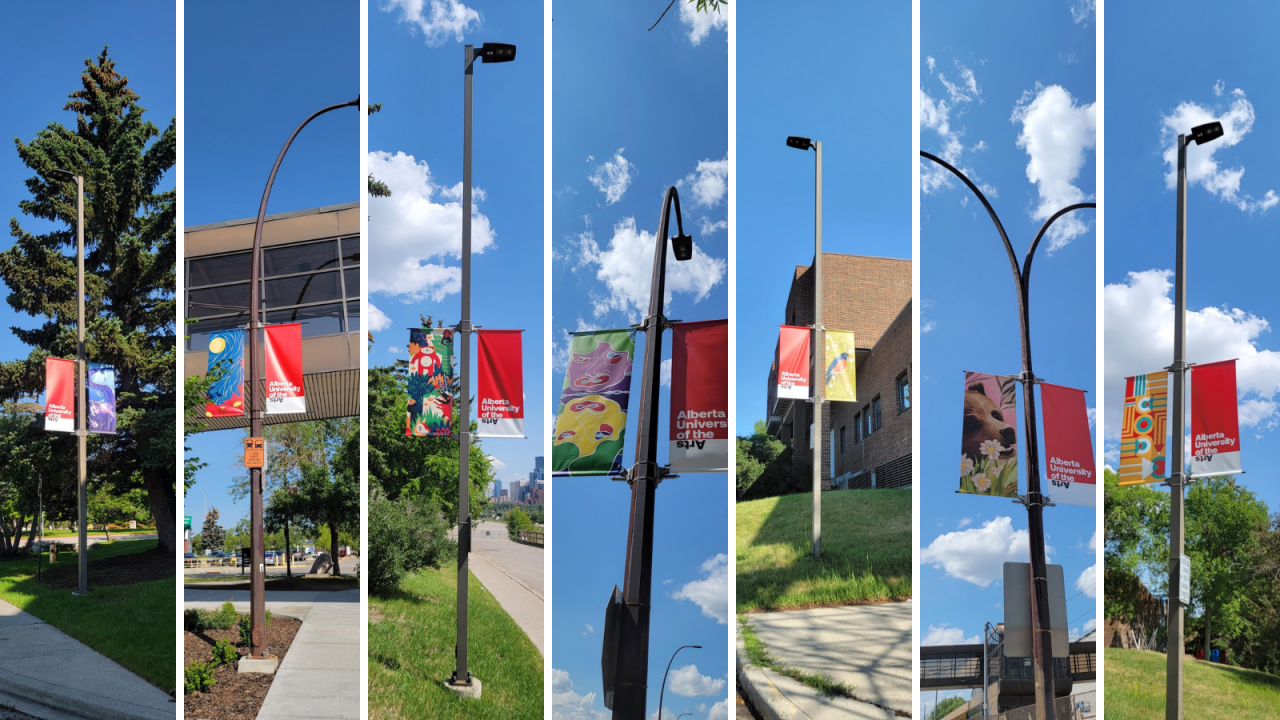 AUArts Students Design Campus External Banners | Alberta University of ...