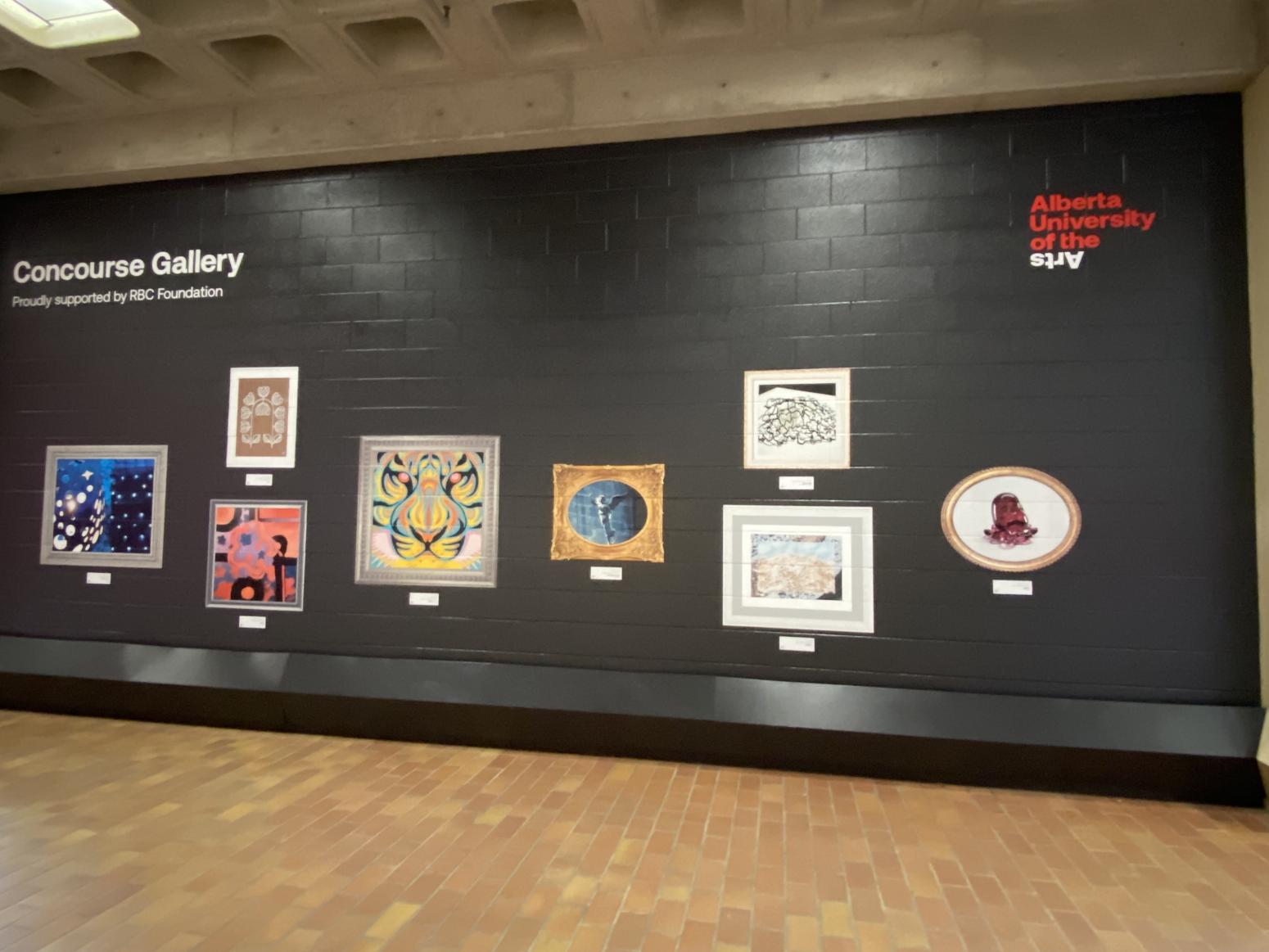 New RBC Concourse Gallery Installed at AUArts | Alberta University of ...