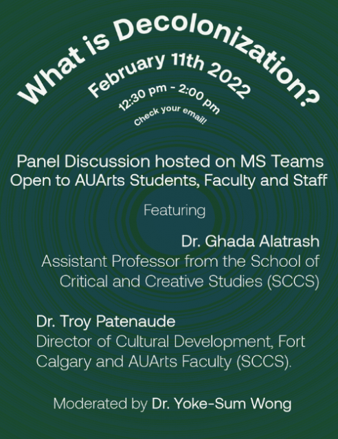 What is Decolonization? | Alberta University of the Arts