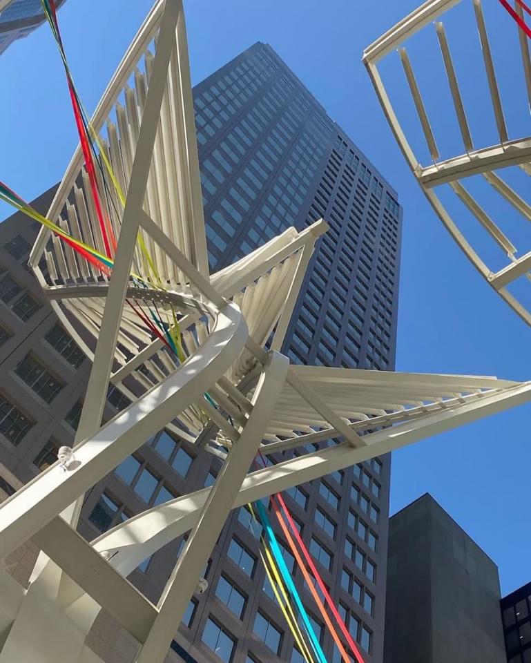 Novus Textura Public Art Installed | Alberta University of the Arts